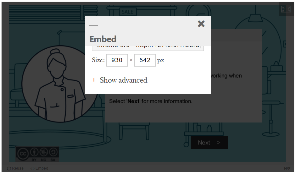 Text doesn't resize for smaller iFrames | H5P